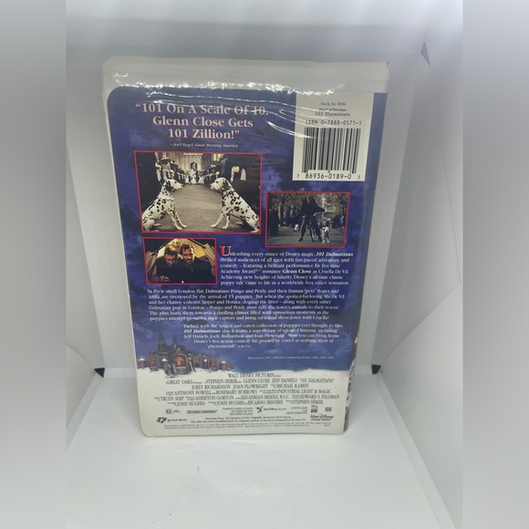 Disney | Media | 1 Dalmations Live Action Vhs Tape | Poshmark